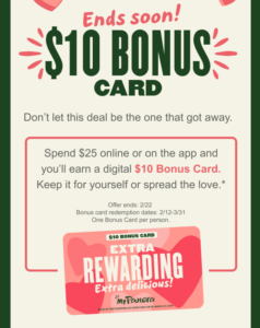 Panera Bread Rewards and Offers